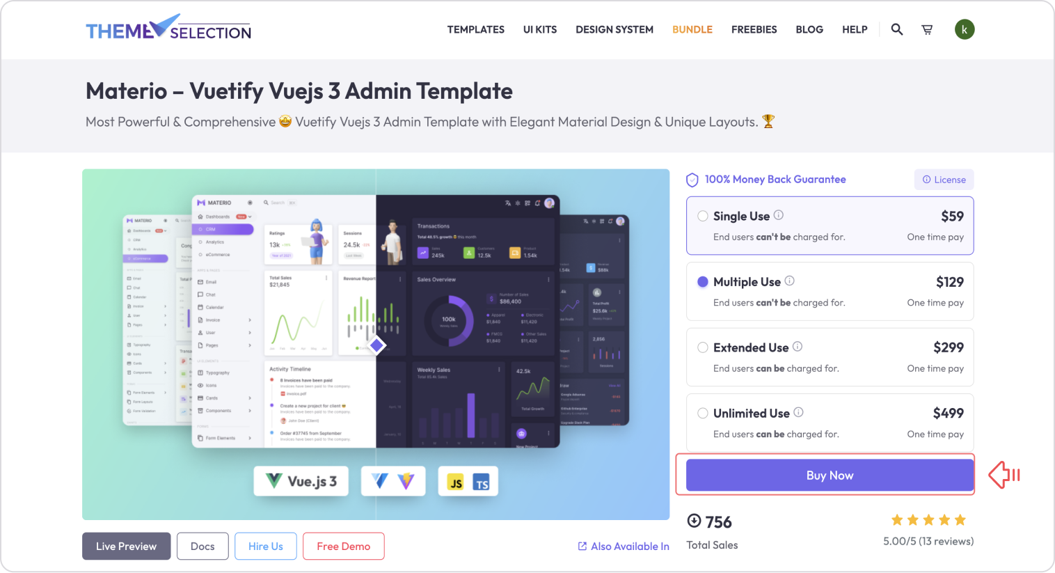 Materialize - Material Next.js Admin Template